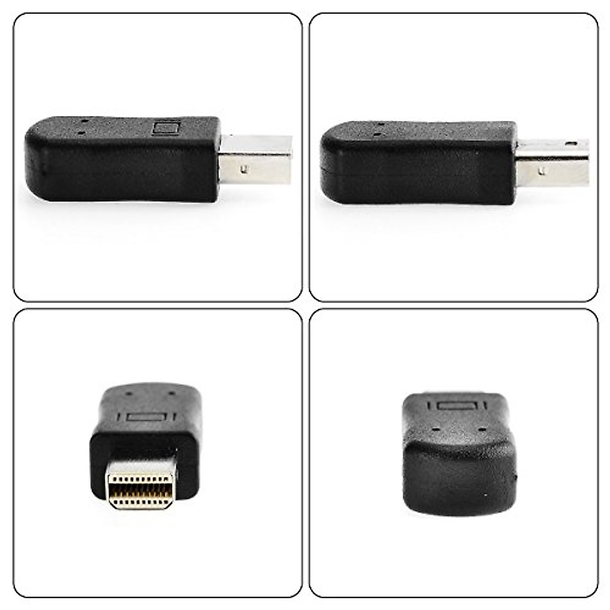 FREEGENE Mini DP Dummy Plug Thunderbolt 2 Display Emulator 4K 3840x2160@17Hz-3 Pack