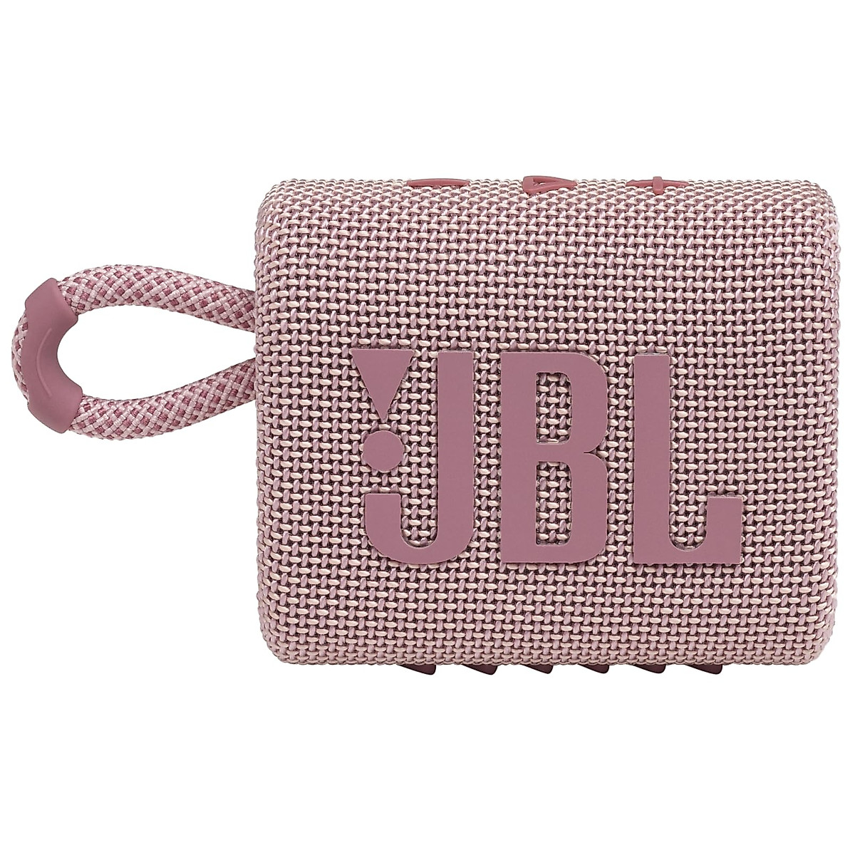 JBL GO 3 Waterproof Ultra Portable Bluetooth Speaker Bundle with gSport Deluxe Hardshell Case (Pink)