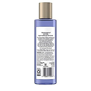Neutrogena Gentle OilFree Eye Makeup Remover Cleanser for Sensitive Eyes NonGreasy Remover Removes Waterproof Mascara Dermatologist Ophthalmologist Tested, 8 Fl Oz