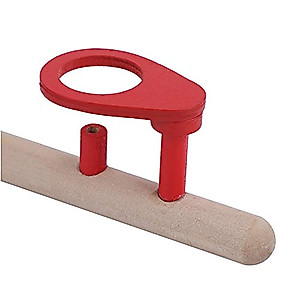 TOPINCN Floating Blow Pipe Ball Toy, Wooden Balances Blowing Toys, Educational Wooden Blowing Toys, Floating Ball Game