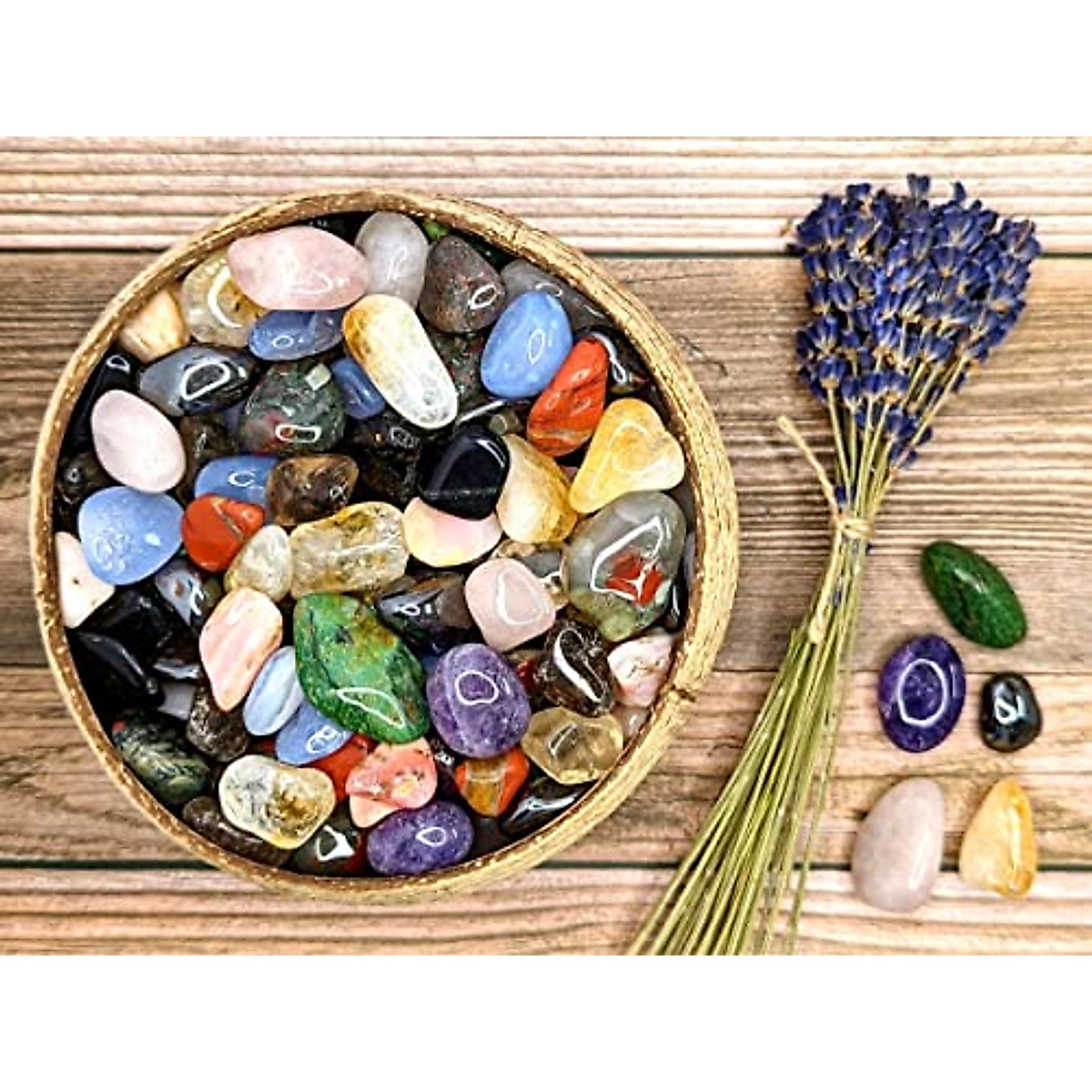 Crystal Healing Stones Spiritual Gifts for Women Crystals Yoga, Meditation Accessories Witchcraft Supplies Chakra Meditation Gifts(2lb)