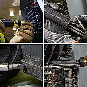 Klein Tools 32305 Multi-bit Ratcheting Screwdriver, 15-in-1 Tool with Phillips, Slotted, Square, Torx and Combo Bits and 1/4-Inch Nut Driver