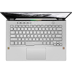 ASUS ROG Zephyrus Gaming Laptop 2023 Newest, 14" FHD 144Hz Display, AMD Ryzen 7 5800HS, NVIDIA GeForce RTX 3060 Graphics, 16GB RAM, 512GB SSD, Wifi6, Bluetooth, Windows 11 Home, Moonlight White