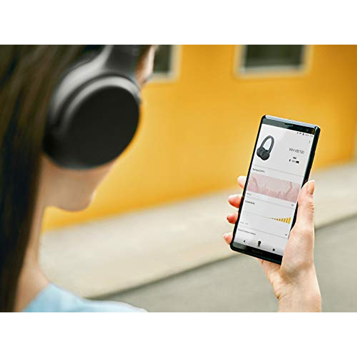 Sony WHXB700 Wireless Extra Bass Bluetooth Headset/Headphones with mic for Phone Call and Alexa Voice Control, Black