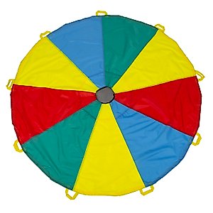 Pacific Play Tents 86-941 Kids 12-Foot Parachute with Handles and Carry Bag