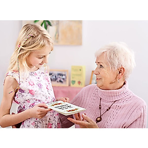 WaaHome Funny Mothers Day Card for Grandma Grandmother Nana, You Are An Awesome Grandma Mothers Day Gifts Card from Grandchildren, Grandma Nana Gift Card for Mothers Day Christmas Birthday