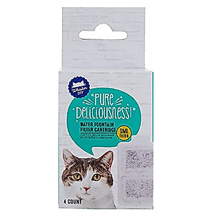 Whisker City Water Fountain Filter Cartridges - 4 Pack - Qty 2