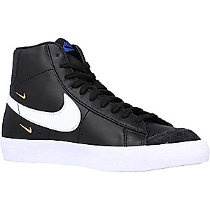 Nike Women's MID '77 SE Casual Shoes Blazer, Black/White/Hypr Royal, 6.5