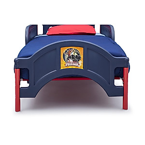 Delta Children Plastic Toddler Bed, Marvel Spider-Man