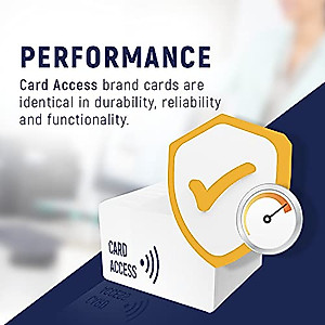 Custom Prox cards (200 Pak) for HID Access Control Standard 37 bit H10304 format. Replaces HID 1386 ISOProx II. Choose your facility code & range (200)