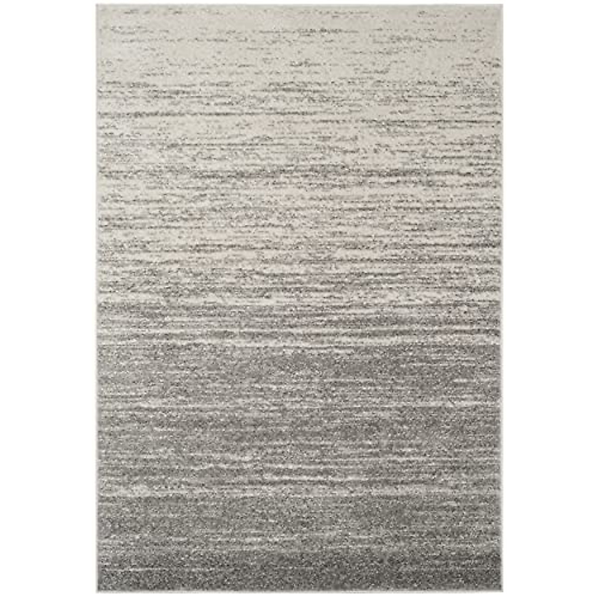 SAFAVIEH Adirondack Collection Area Rug - 5'1" x 7'6", Light Grey & Grey, Modern Ombre Design, Non-Shedding & Easy Care, Ideal for High Traffic Areas in Living Room, Bedroom (ADR113C)
