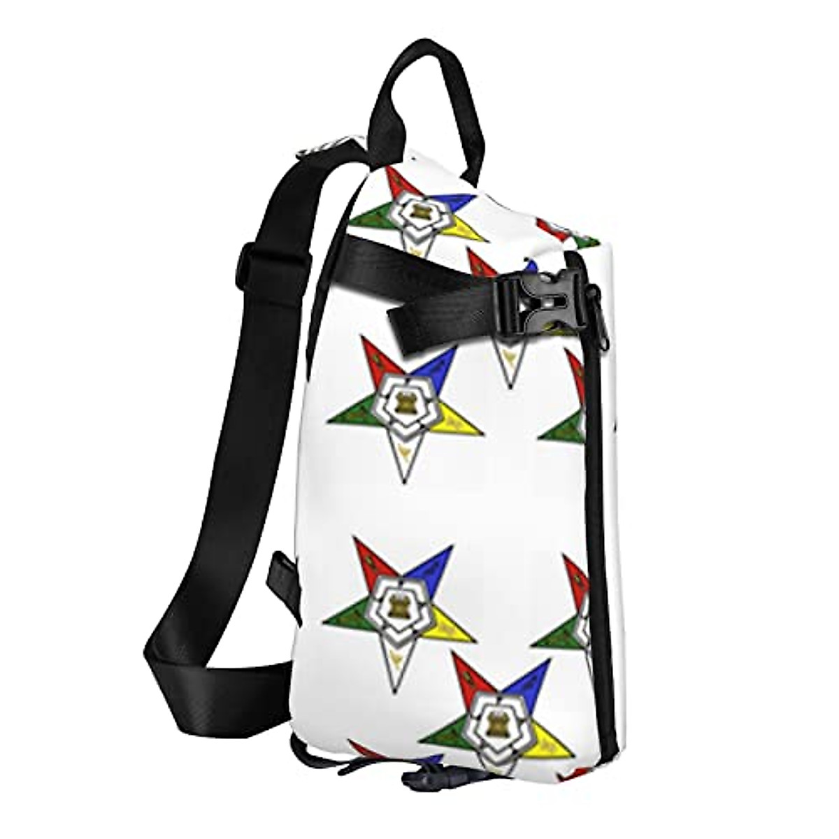 NHGFVT Stars Eastern Stars Sling Bag, Crossbody Sling Backpack Shoulder Chest Bag For Women Men, Travel Hiking Daypack (RXZE23)