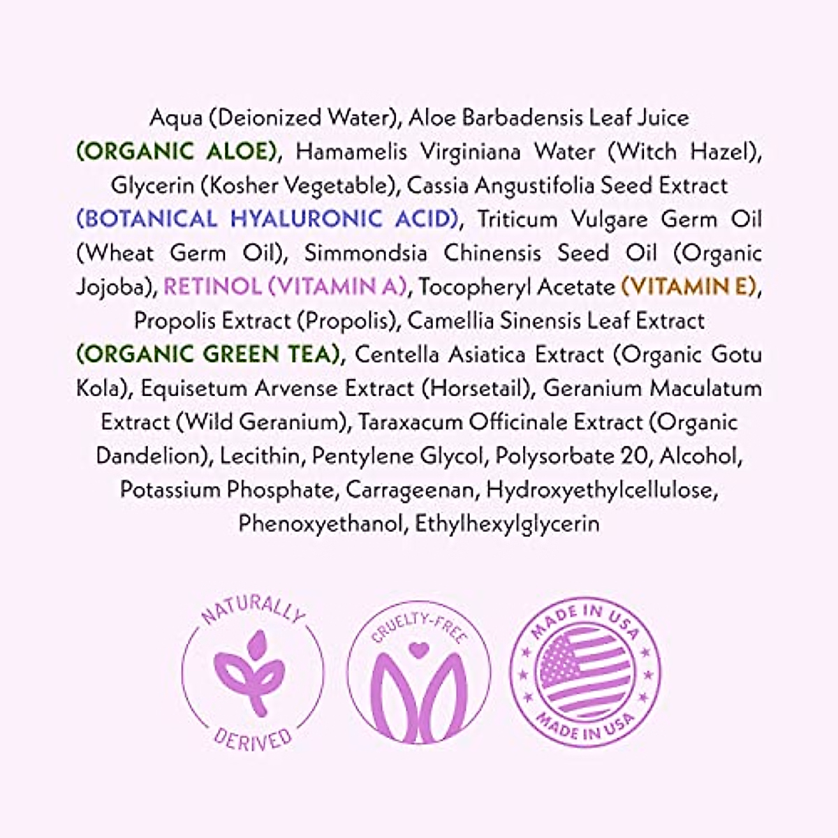 Eve Hansen Retinol Serum for Face 2% | (2oz) Facelift in a Bottle Wrinkle Filler Pore Minimizer Anti Aging Serum | Organic Retinol Anti Wrinkle Serum, Vitamin A Serum, Hyaluronic Acid