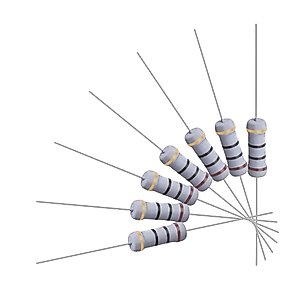 uxcell 100Pcs 10 Ohm Resistor, 1W 5% Tolerance Metal Oxide Film Resistors, Axial Lead, Flame Proof for DIY Electronic Projects and Experiments