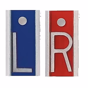 Colortrieve X-Ray Markers (Aluminum) - No Initials, 1" Lead Letters "L" & "R"