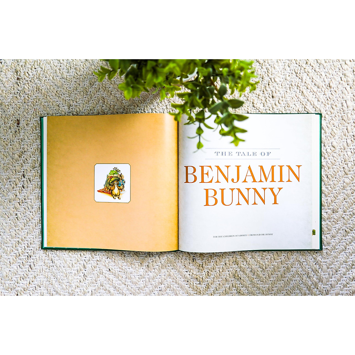 The Classic Tale of Peter Rabbit: The Collectible Leather Edition (Illustrated Classic Children's Stories By Beatrix Potter)