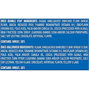 Oreo Fall Treats Cookies 45 Pack 1.02 Oz Net Wt 45.9 Oz