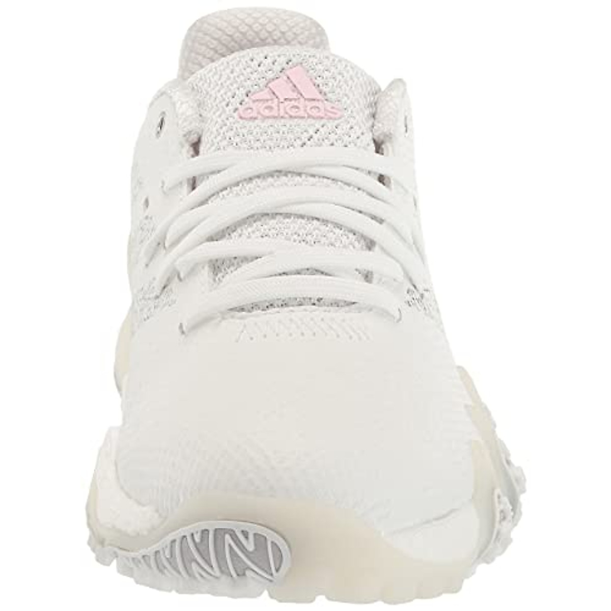 adidas Women's W CODECHAOS 22 Golf Shoe, FTWR White/Silver Met./Clear Pink, 8