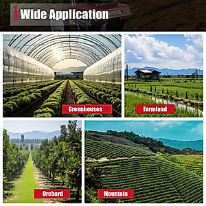 WUPYI Commercial 52cc Gas Powered Mini Tiller Cultivator Farm Plant Garden Yard Lawn Tilling,2HP 2-Stroke,1.45KW