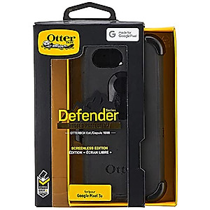 OtterBox Defender Series Case for Google Pixel 3a - Retail Packaging - Black