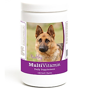 Healthy Breeds German Shepherd Multivitamin Soft Chew for Dogs 180 Count