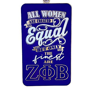 BBGreek Zeta Phi Beta Sorority Paraphernalia - Only The Finest - Keychain Gifts - Official licensed Vendor