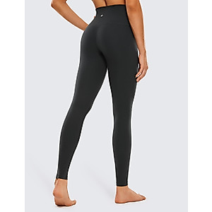 CRZ YOGA Butterluxe Extra Long Leggings for Tall Women 31 Inches - High Waisted Athletic Workout Soft Yoga Pants Black Small