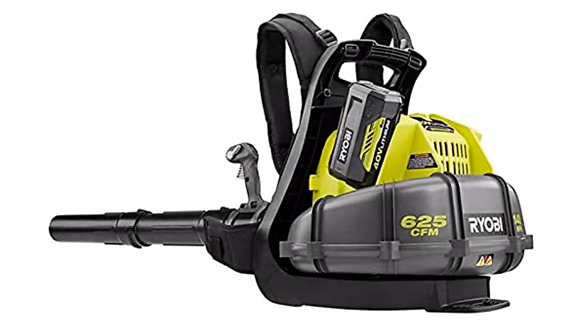 RYOBI 40V Backpack Leaf Blower – Powerful & Quiet