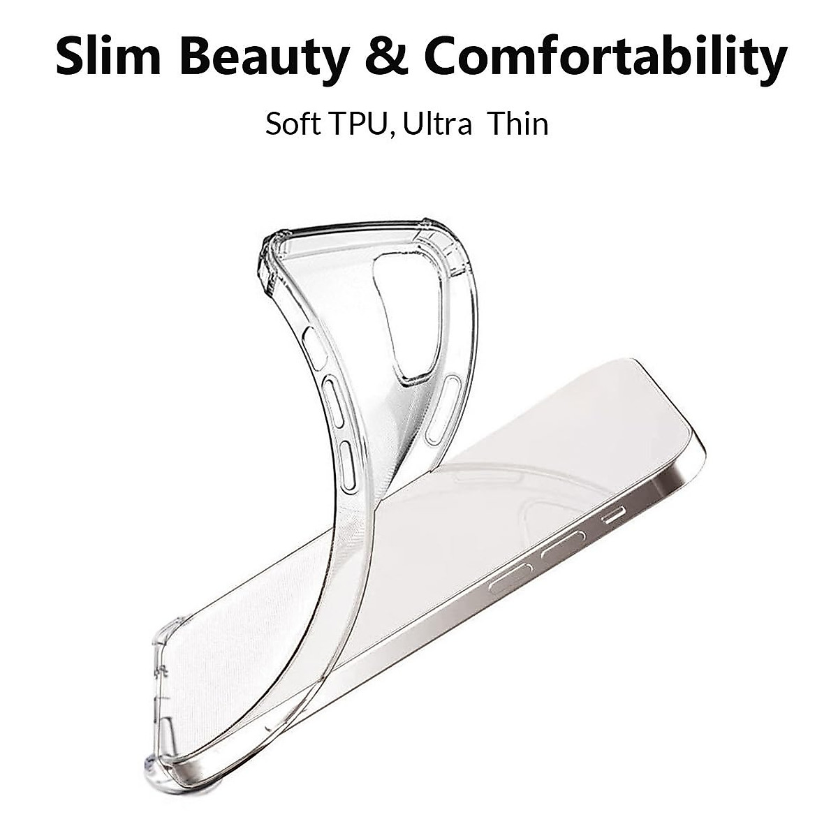 Custom Crystal Clear Case for Samsung Galaxy S9 Plus Name Initial Collage Multiple Photos, Thin Slim Shockproof Protective Transparent Sam Sung GS9 S 9+ Phone Cover 5.8/6.2 Inch