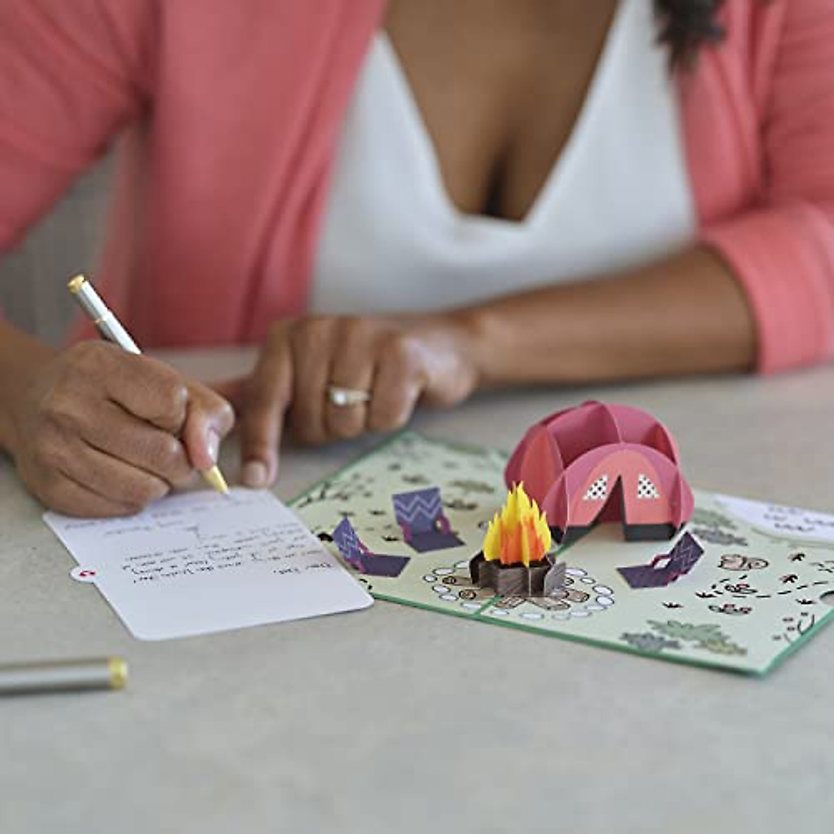 Lovepop Father’s Day Camping Trip Pop-Up Card – Father’s Day Card – Handcrafted 3D Pop-Up Greeting Card for Him – Father’s Day Love Card, 5 x 7”