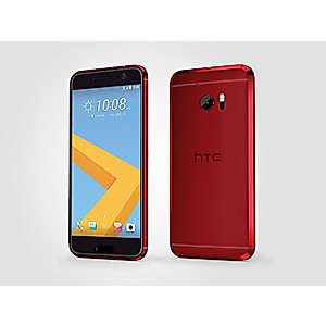 HTC 10 32GB GSM Unlocked LTE Quad-Core Android Phone w/ 12MP Camera - (International) Red