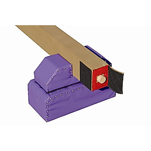 Tumbl Trak Optional Brianna Beam Leg Bases, Purple