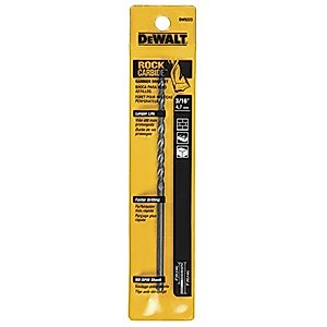 DEWALT DW5223 3/16-Inch by 6-Inch Carbide Hammer Drill Bit,Silver