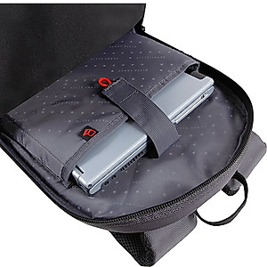 Perry Ellis Men's M325 Business Laptop Backpack with Tablet Compartment, Charcoal, One Size