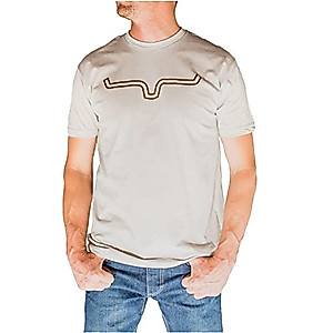 Kimes Ranch Men's Short Sleeve Shirt Outlier Tech Tee/Grey Silk