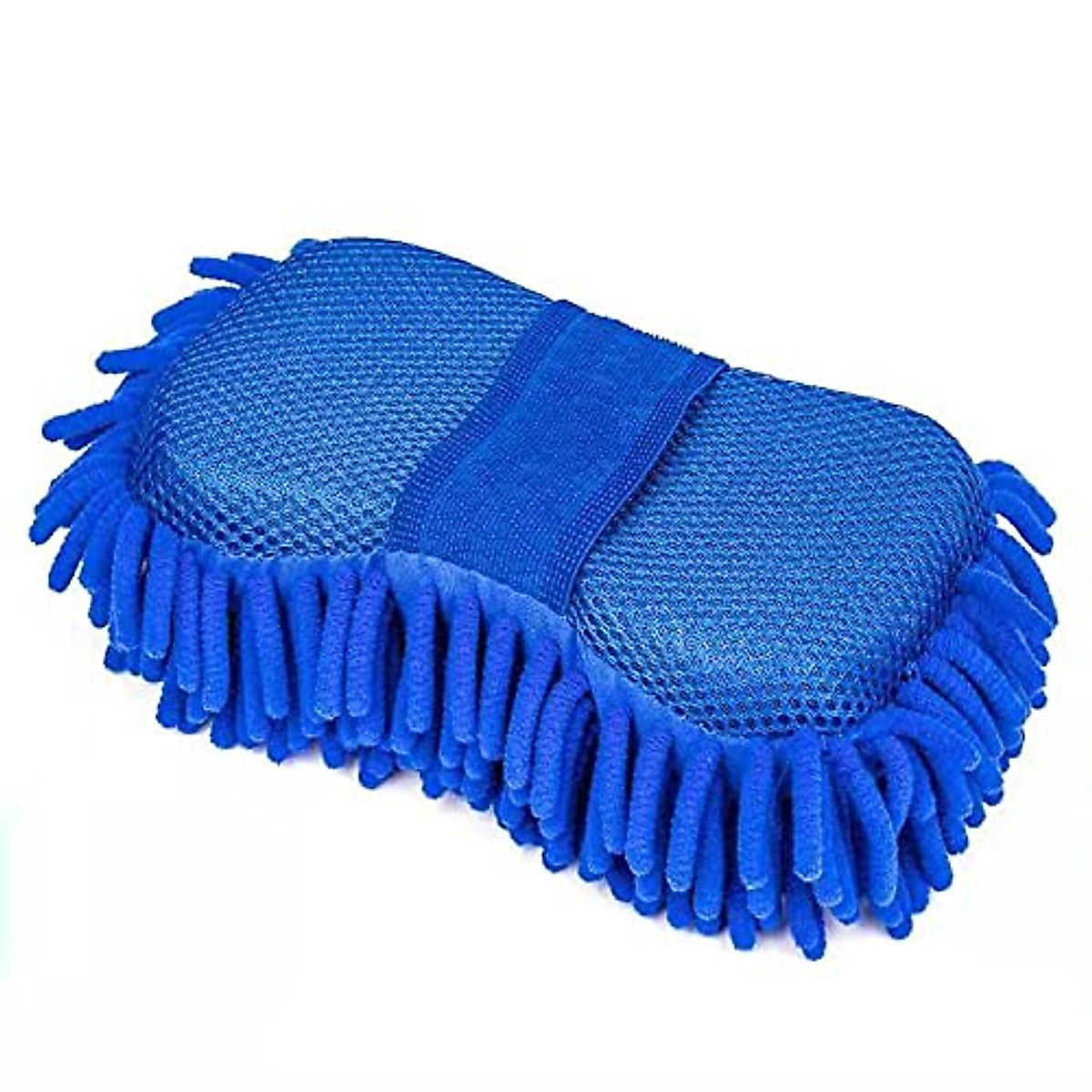 GAORONG Car wash Cleaning Supplies 3-Piece Set Premium Chenille Microfiber Washing Sponge-Washing Gloves-Washing Towel-no lint Scratches-Super Soft Cleaning Gloves with Handbag Gloves