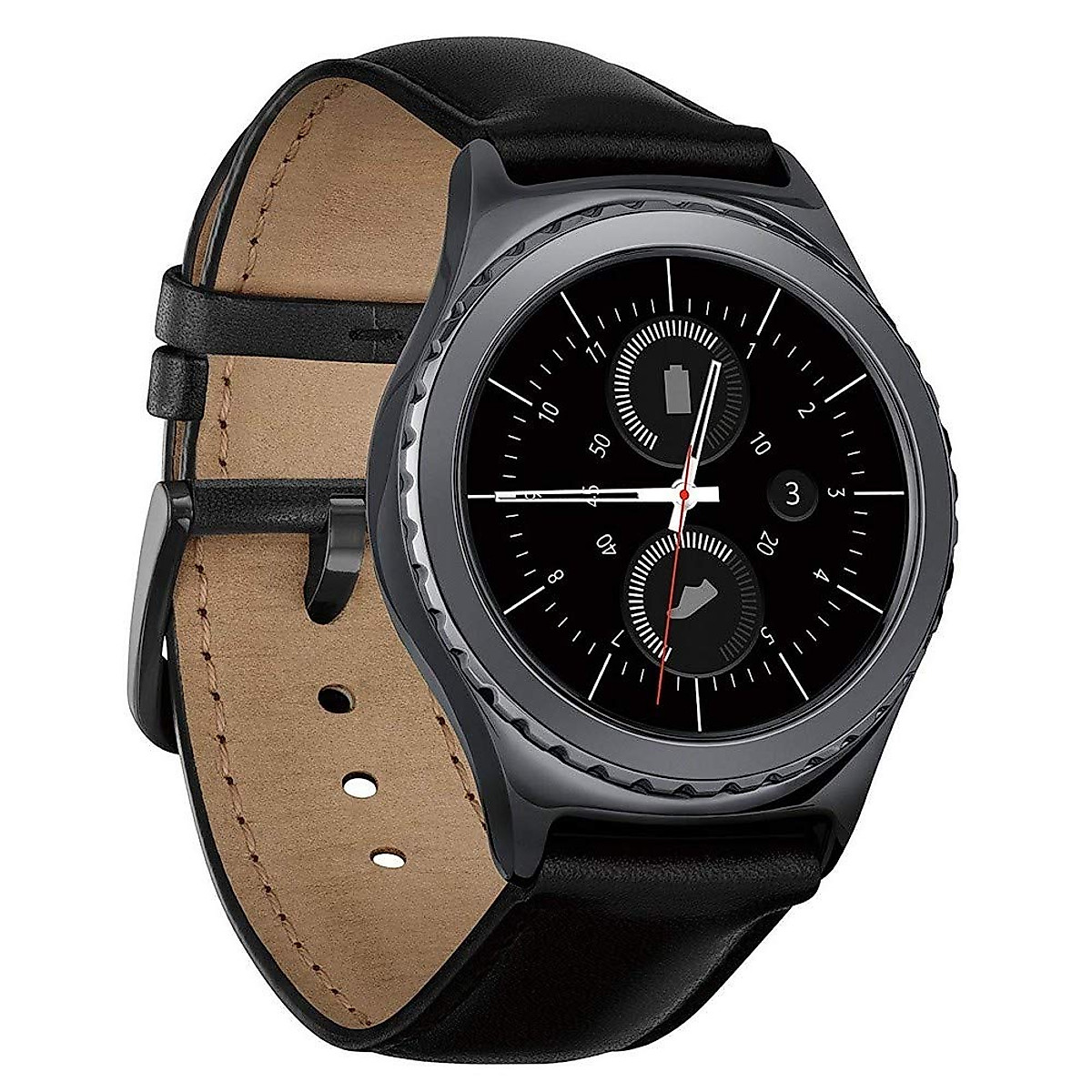 Samsung Gear S2 Classic SmartWatch Wi-Fi + Verizon (Renewed)