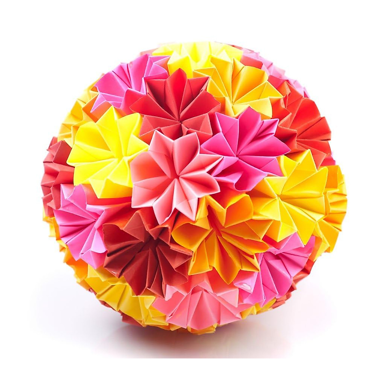 BUBU Origami Paper Kit 1000 Sheets 6 Inch Square Double Sided Color 20 Vivid Colors for Beginners Trainning and School Craft Lessons