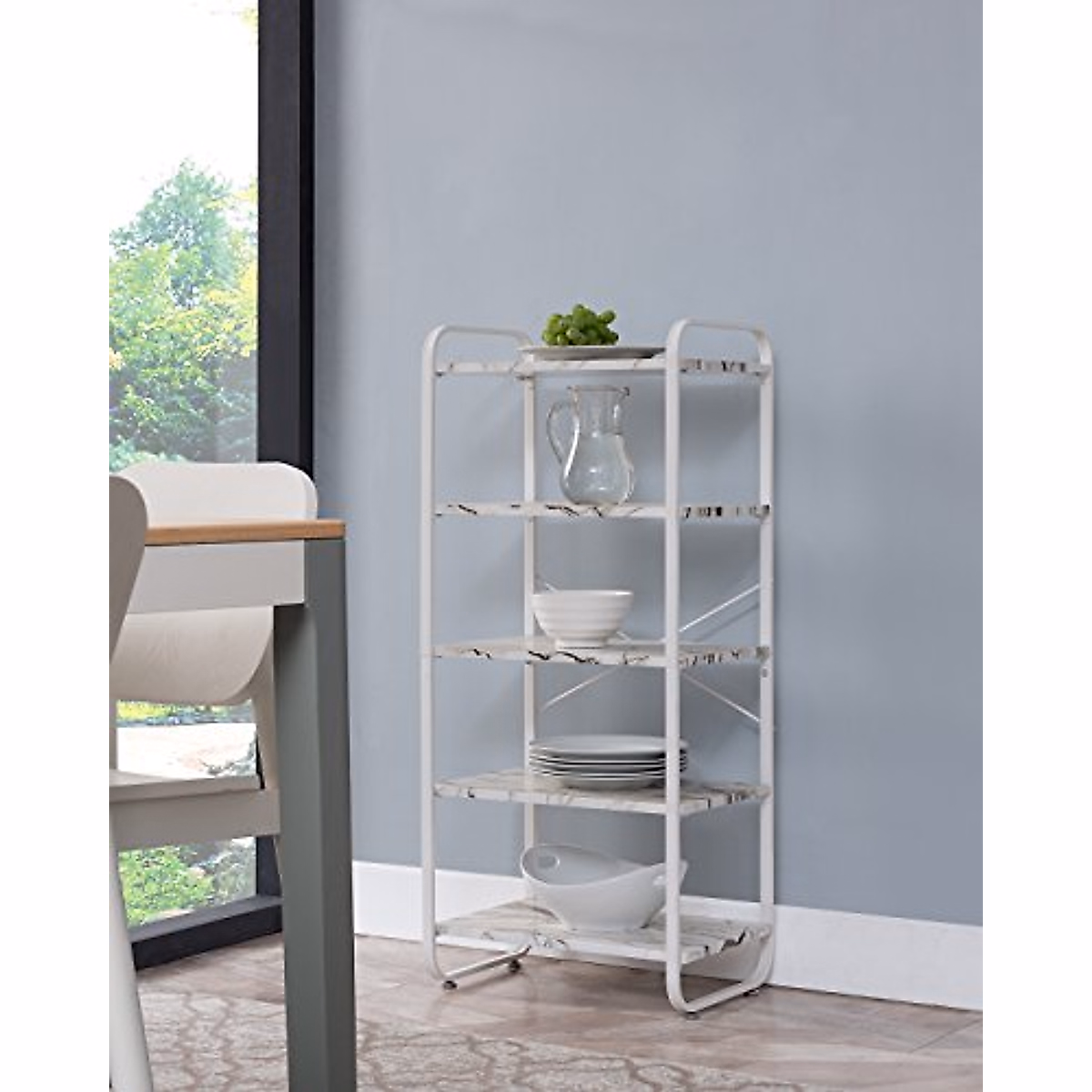 Kings Brand Furniture – Hillcrest 5-Tier Kitchen Baker's Rack - Utility Storage