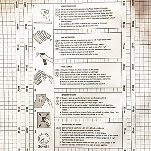 Moyishi Light White Granite Look Marble Gloss Film Vinyl Self Adhesive Counter Top Peel and Stick Wall Decal