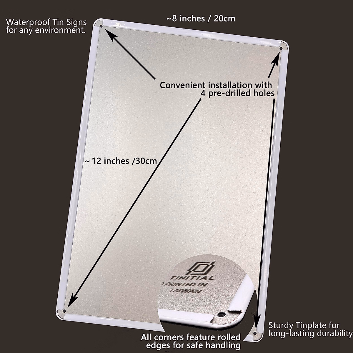 TINITIAL 1990' JDM Car Tin Sign Metal Poster Plaque 4 in 1 set of Honda NSX Mazda RX7 Nissan S13 Supra A80 Vehicle Wall Decor Art Picture Gift Painting for Any Seasonal Occasion 8"x12"