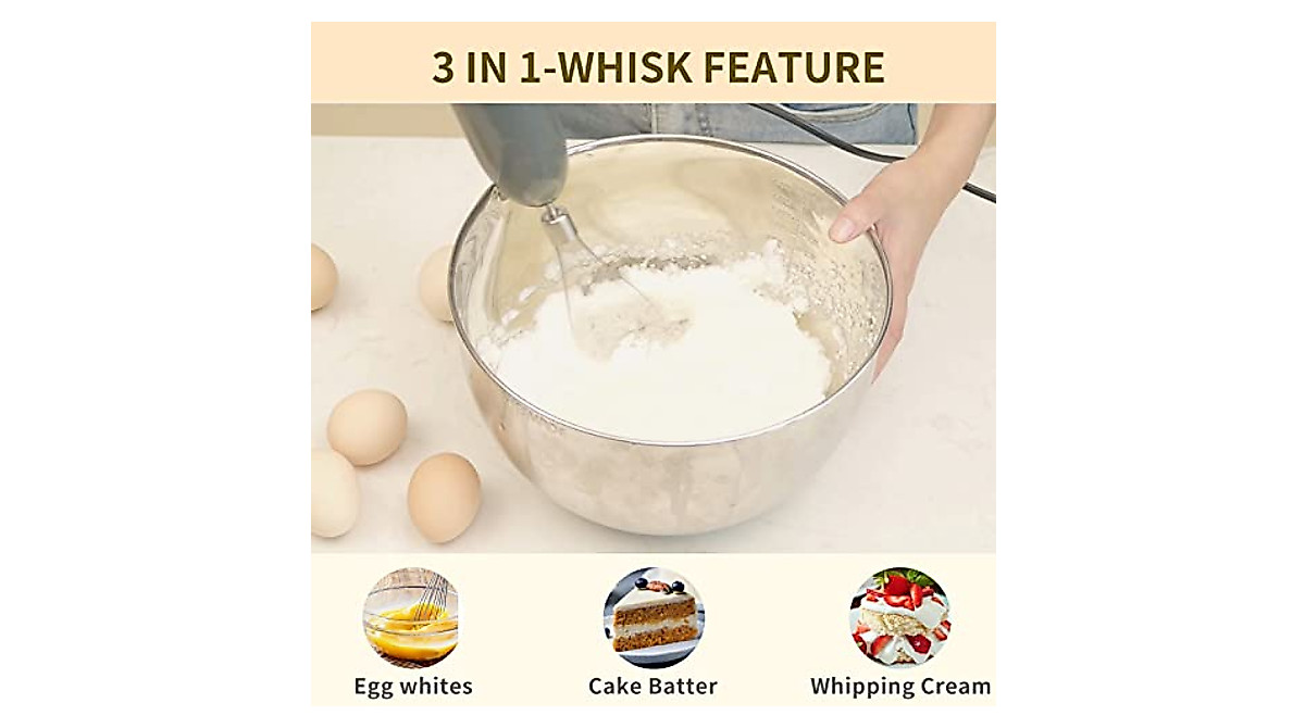 La Reveuse 3-in-1 Hand Blender - Powerful & Versatile Kitchen Tool