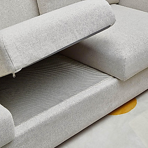 Veken Rug Gripper Pad for Hardwood Floors, Non Slip Thick Area Rug Pads for Tile Floor, Under 2x3 Carpet Anti Skid Mat, Keep Your Rug Safe in Place