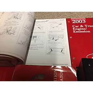 2003 OEM FORD EXPEDITION & LINCOLN NAVIGATOR Shop Repair Service Manual Set W Transmission & Wiring Bk
