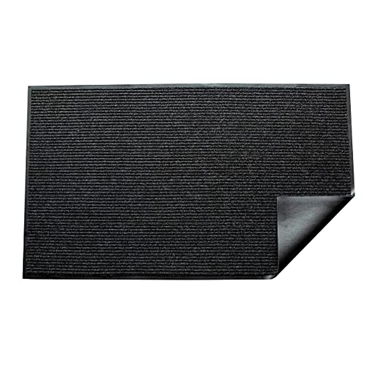 UNIMAT 4x6 Doormat - The Perfect Waterproof Welcome Mat for Your Home or Office with Dual Ribbed Rubber Backing (Charcoal)