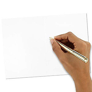 Hallmark Blank Cards Assortment, Hearts and Stripes (24 Cards with Envelopes)