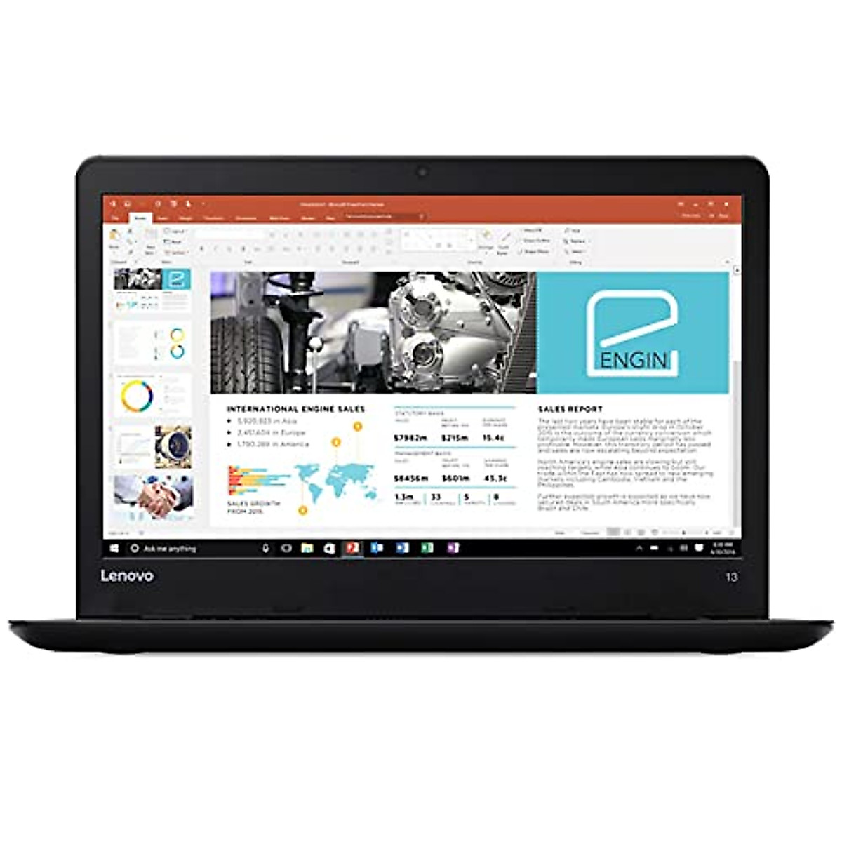 LENOVO Thinkpad 13 Laptop 13.3" FHD (1920x1080) IPS Business Laptop, Intel 7th gen Celeron 3865U, 16GB DDR4 RAM, 256GB SSD, Webcam, Window 10 pro (Renewed)
