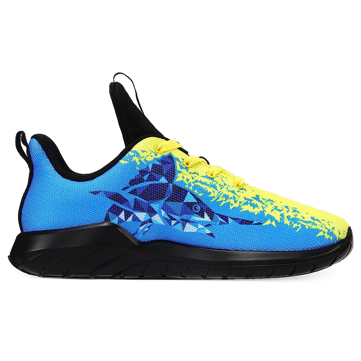 Soulsfeng Blue Marlin Running Sneakers 9.5 Sports Athletic Tennis Workout Gym Walking Shoes