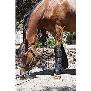 ECP Equine Comfort Products Far Infrared Heat Therapy Horse Front Leg Wraps - Large