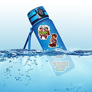 100Pcs Dreams SMP Stickers, Cool Game Dreams SMP Stickers for Kids, Cartoon Game Dreams SMP Decal Gifts, Waterproof Vinyl Stickers for Teen Adult Water Bottle, Laptop, Skateboard